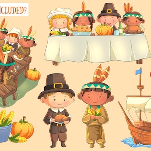 Cute Thanksgiving Clip Art, First Thanksgiving, Thanksgiving Clipart ...