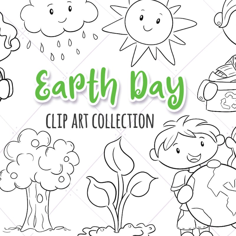 Earth Day Clip Art - Etsy