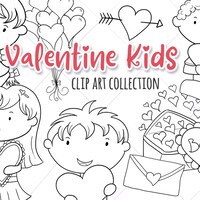 Cute Kids Playing Board Games Clip Art, Kawaii Kids Playing Games ...