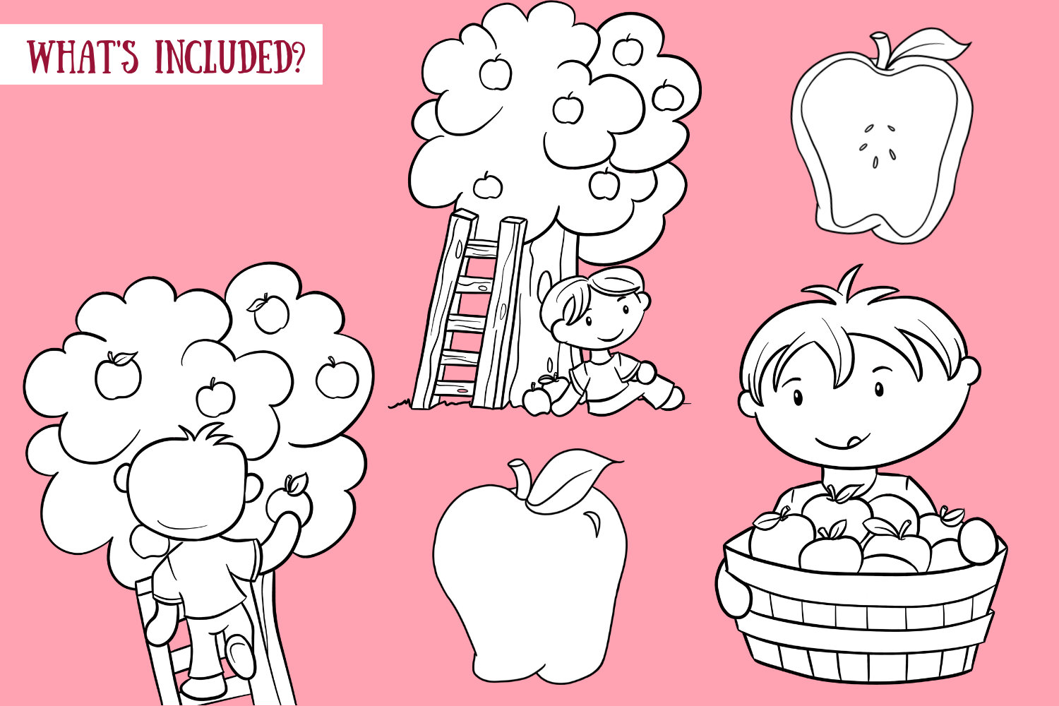 Harvest Clip Art Black And White