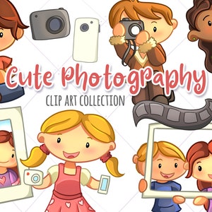 Cute Photography Clipart, Kawaii Photos, Kawaii Camera, Cute Camera ...