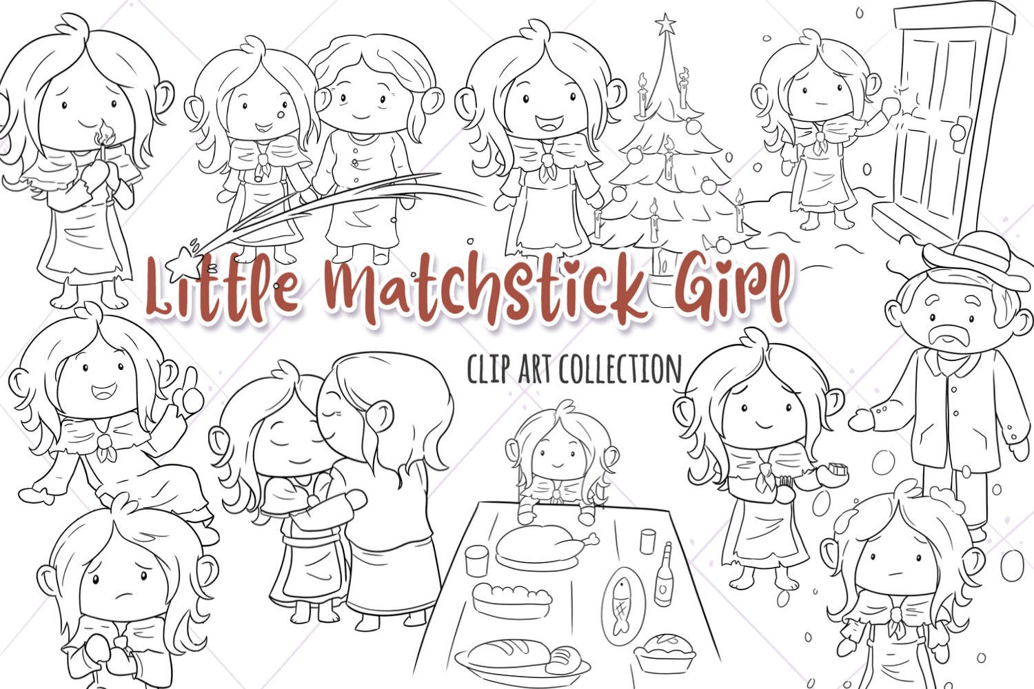 Fairy Tale Clipart Black And White