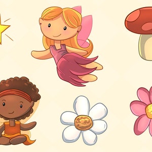 Cute Fairy Clipart, Fairies Clip Art, Magic Wand Clipart, Fairy ...
