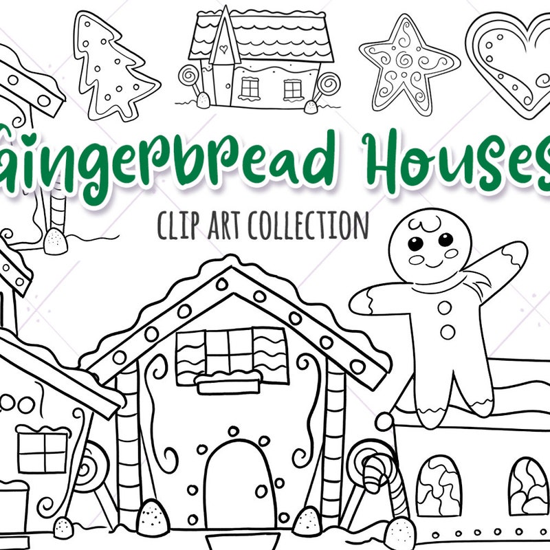 Gingerbread Stamp - Etsy