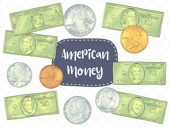 American Money Coin Clipart Pictures