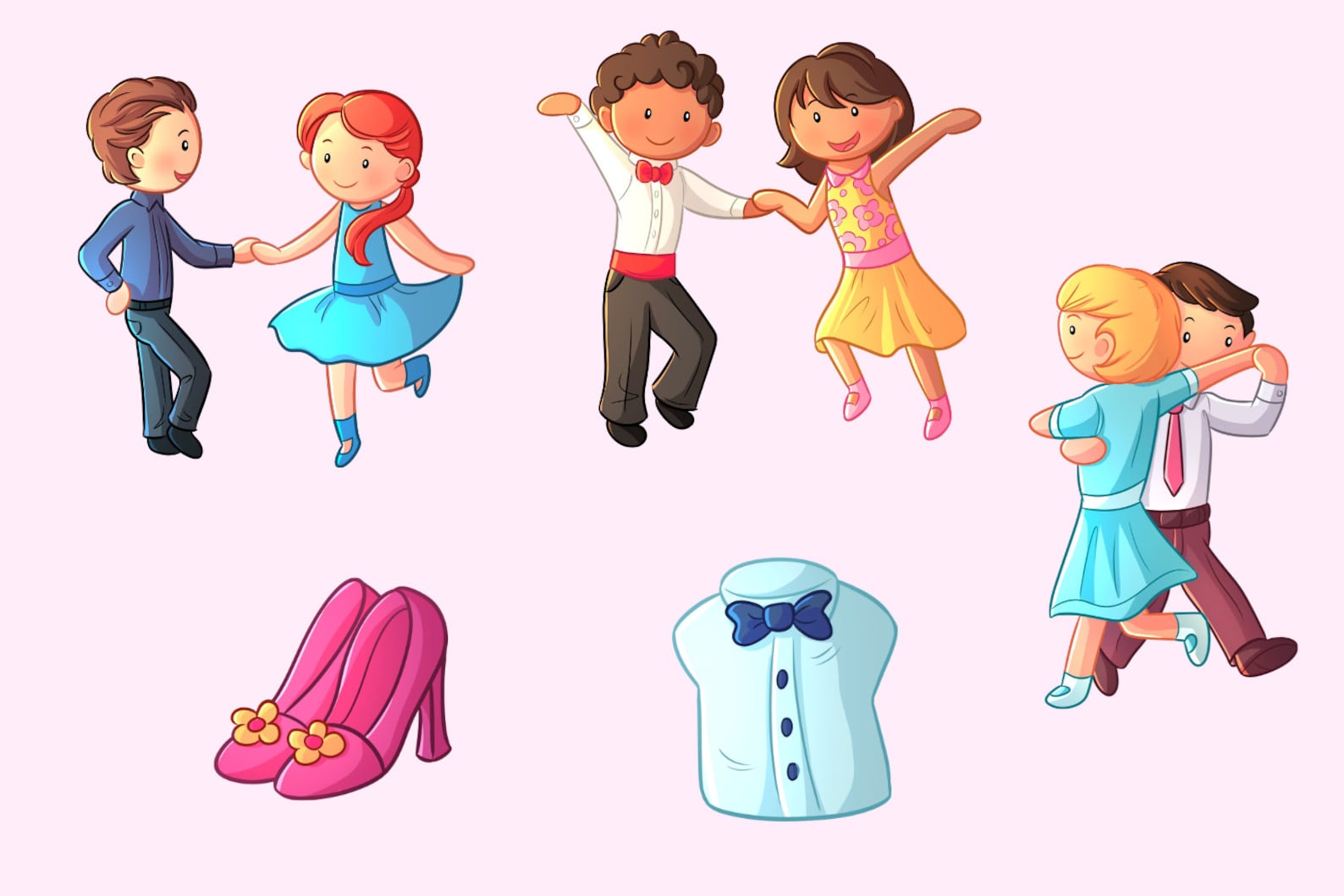 Ballroom Dancers Clipart, Cute Ballroom Dancing Clip Art, Ballroom ...