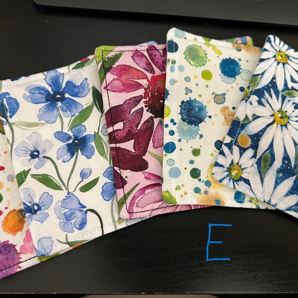 Fabric Coasters - Etsy