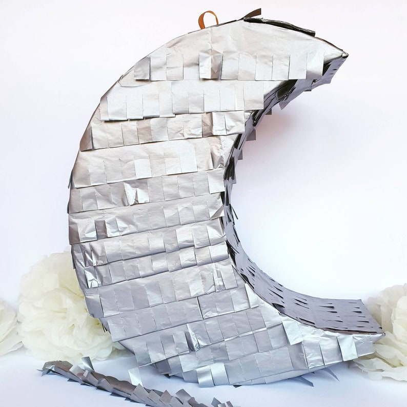 Crescent Moon Pinata A beautiful wedding pinata and birthday | Etsy