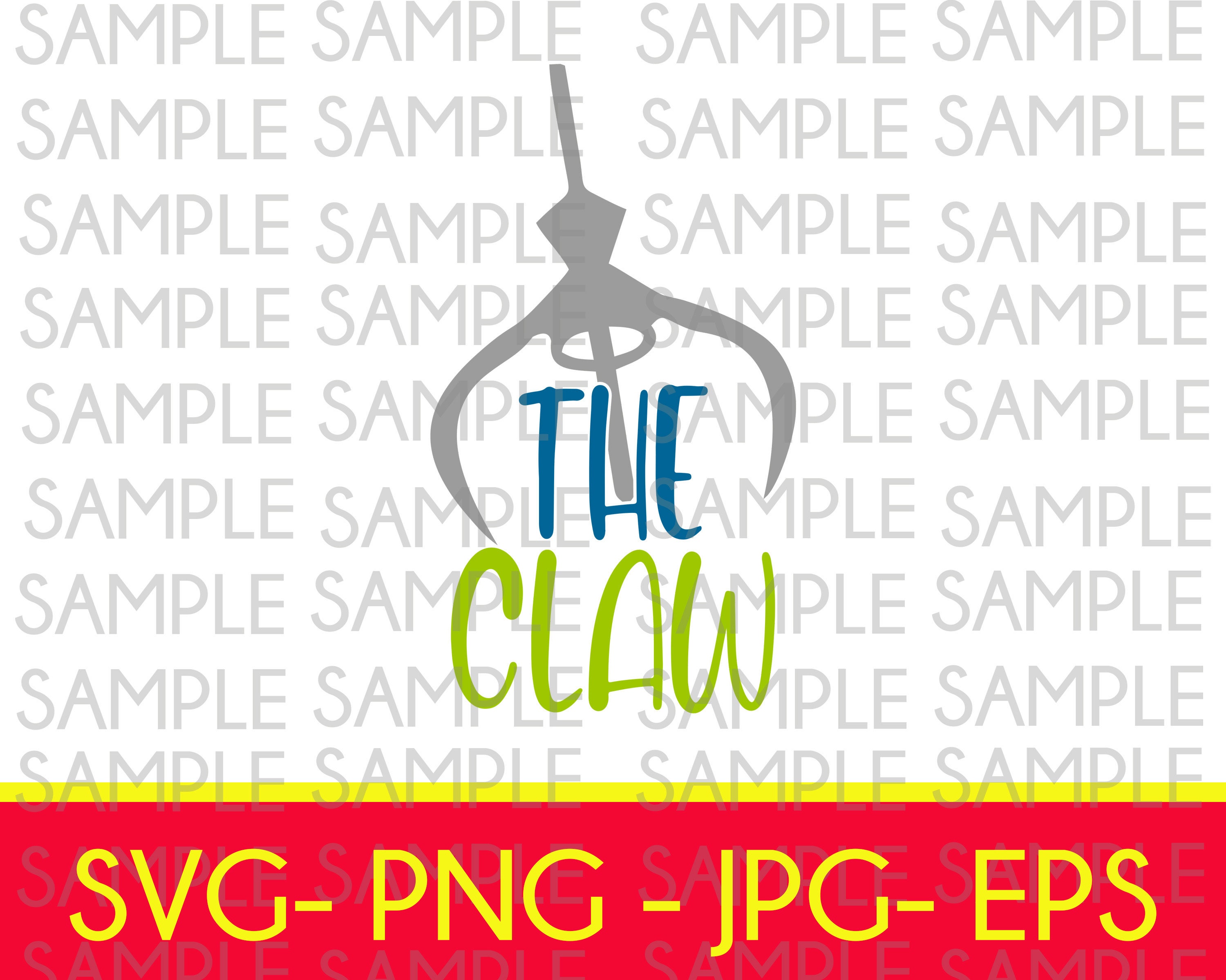 Toy Story Claw Svg