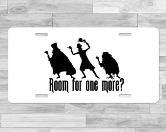 Haunted Mansion License Plate - Etsy