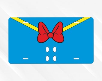 Donald Duck License Plate Frame - Etsy