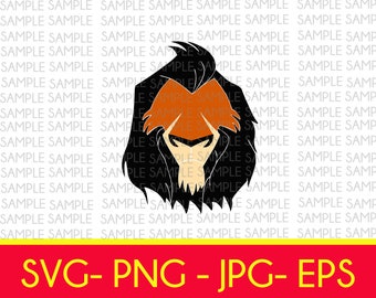 Lion King Scar Svg | Etsy