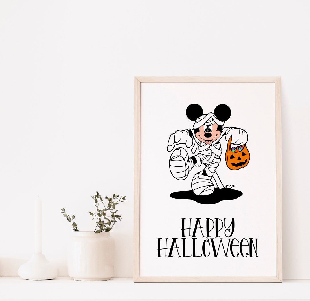 Mickey Mummy Happy Halloween, Disney Halloween Decor, Halloween Home ...