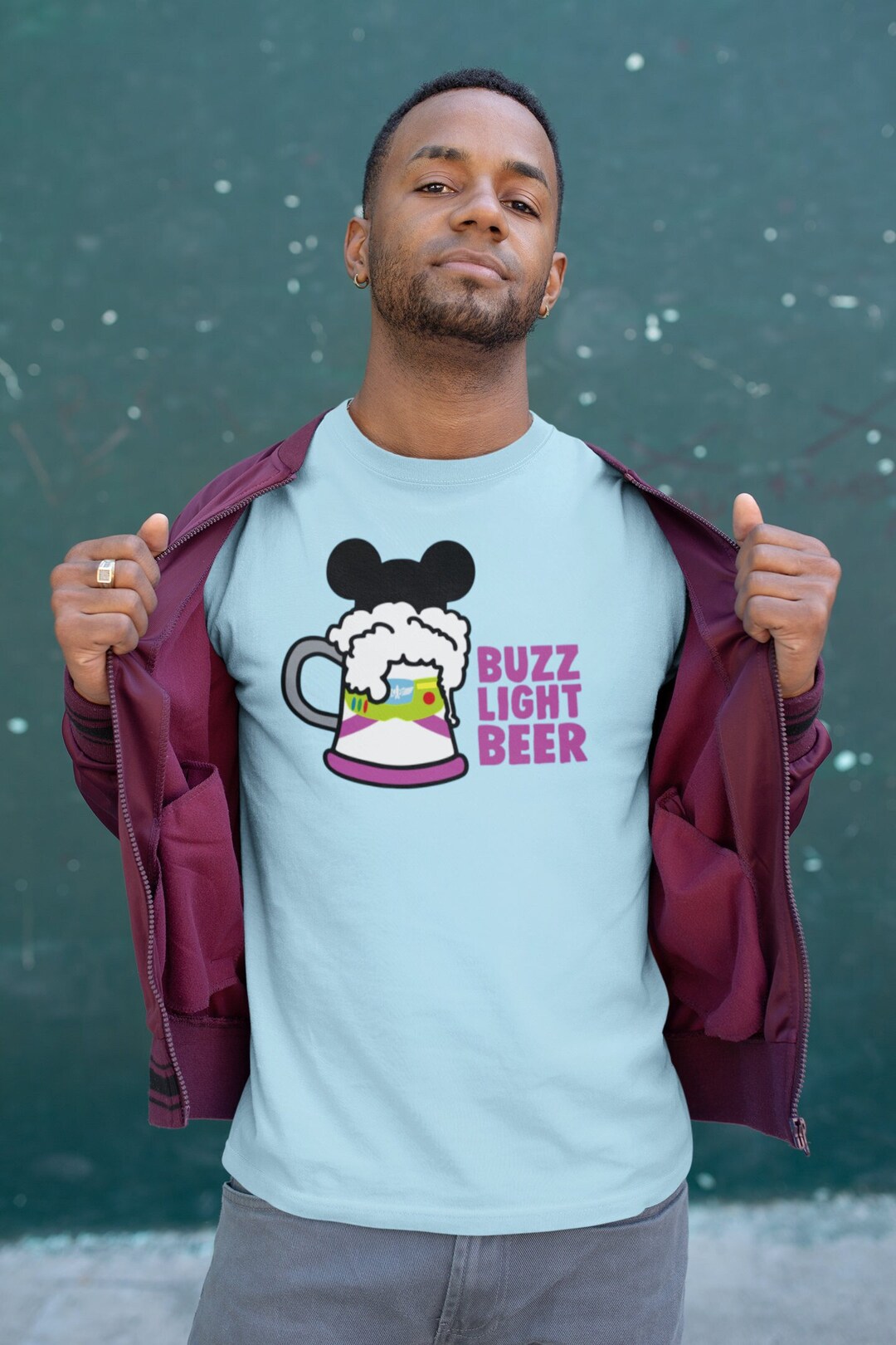 Buzz Light Beer Short Sleeve Tee - Etsy