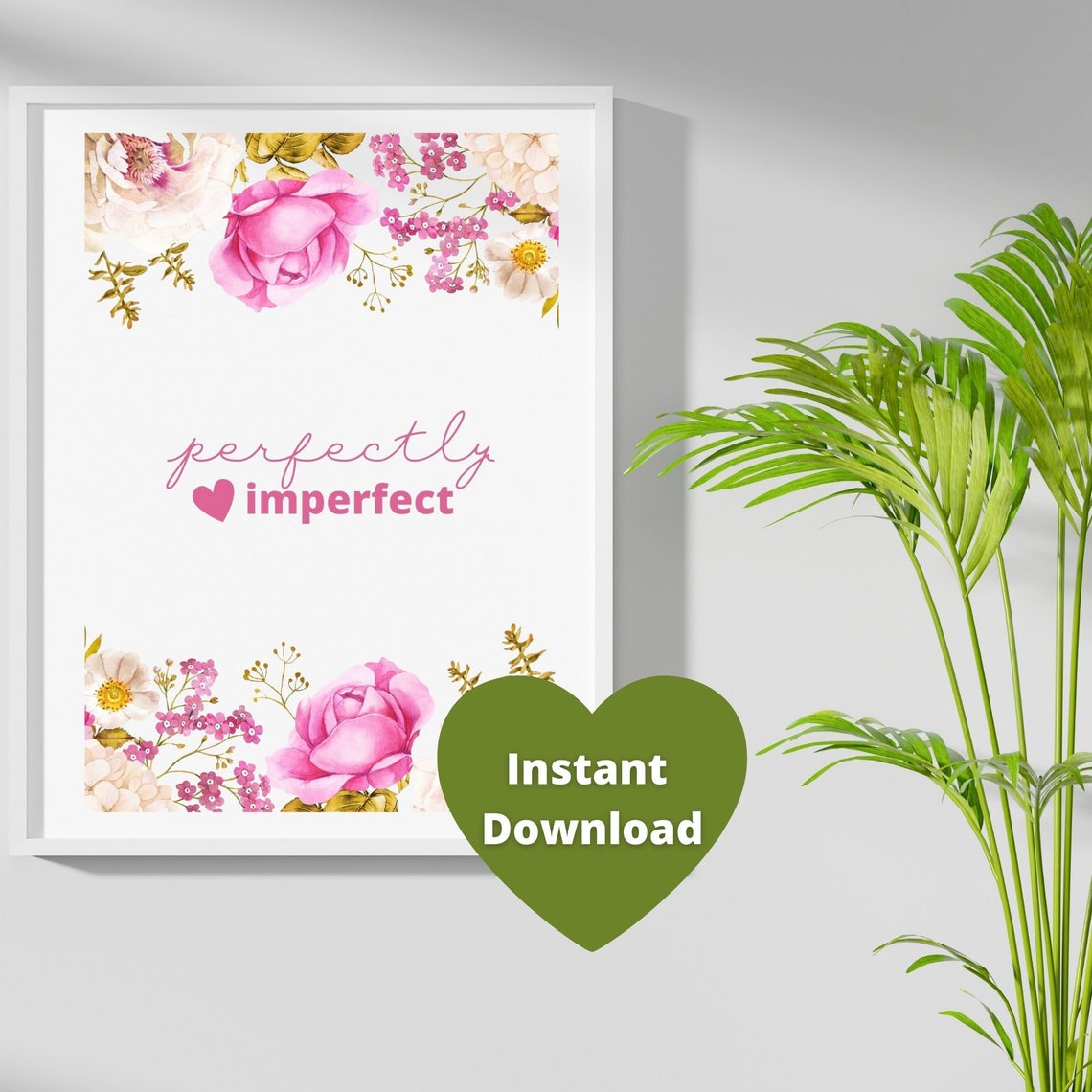 Art parfait, citation parfaitement parfaite, impression murale ...