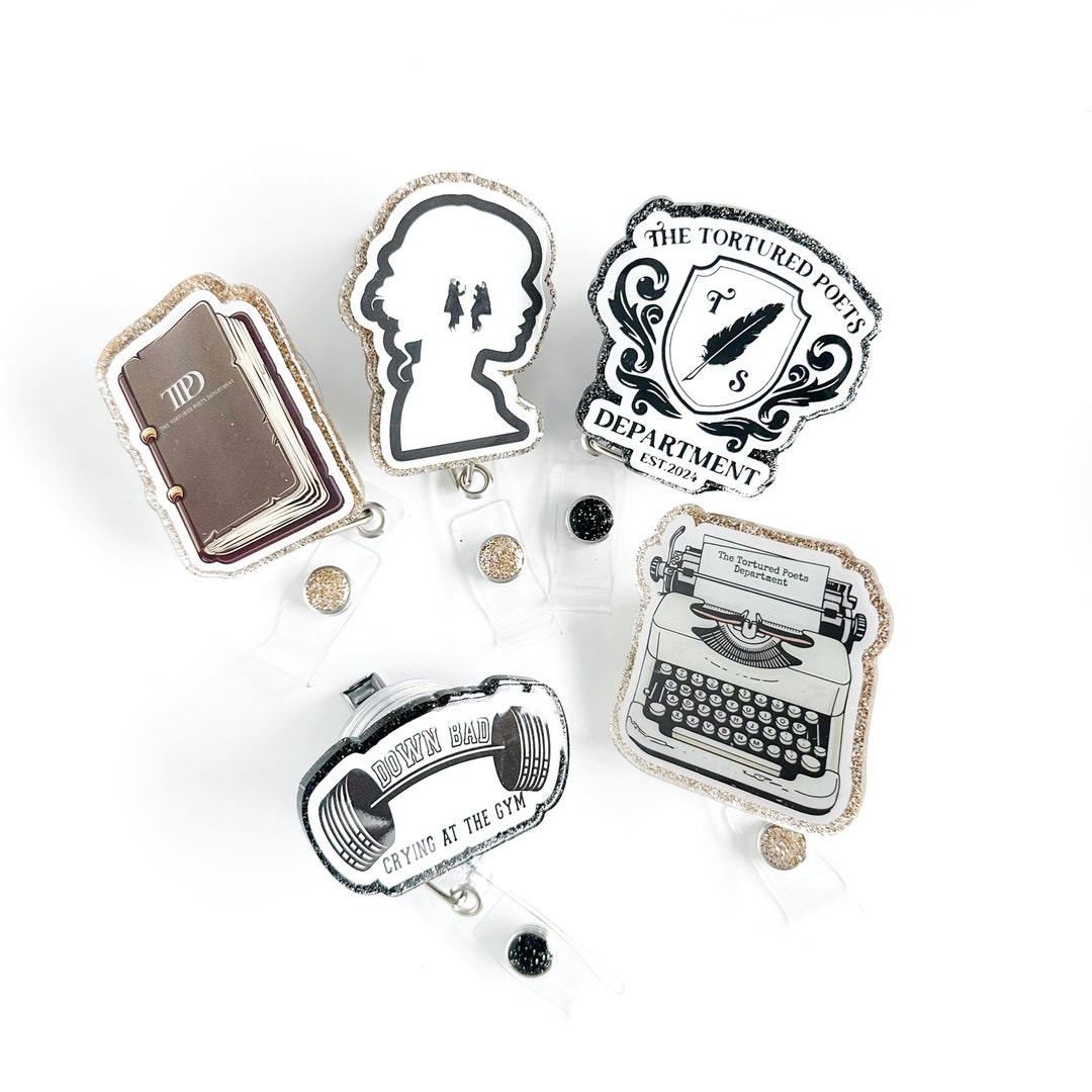 TTPD Collection Badge Reel Swift, Tswift, Badge Reel, Labor and ...