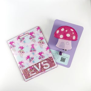 Troll Character Badge Buddy Custom Order, Poppy, Cartoon, Bergen, PICU ...