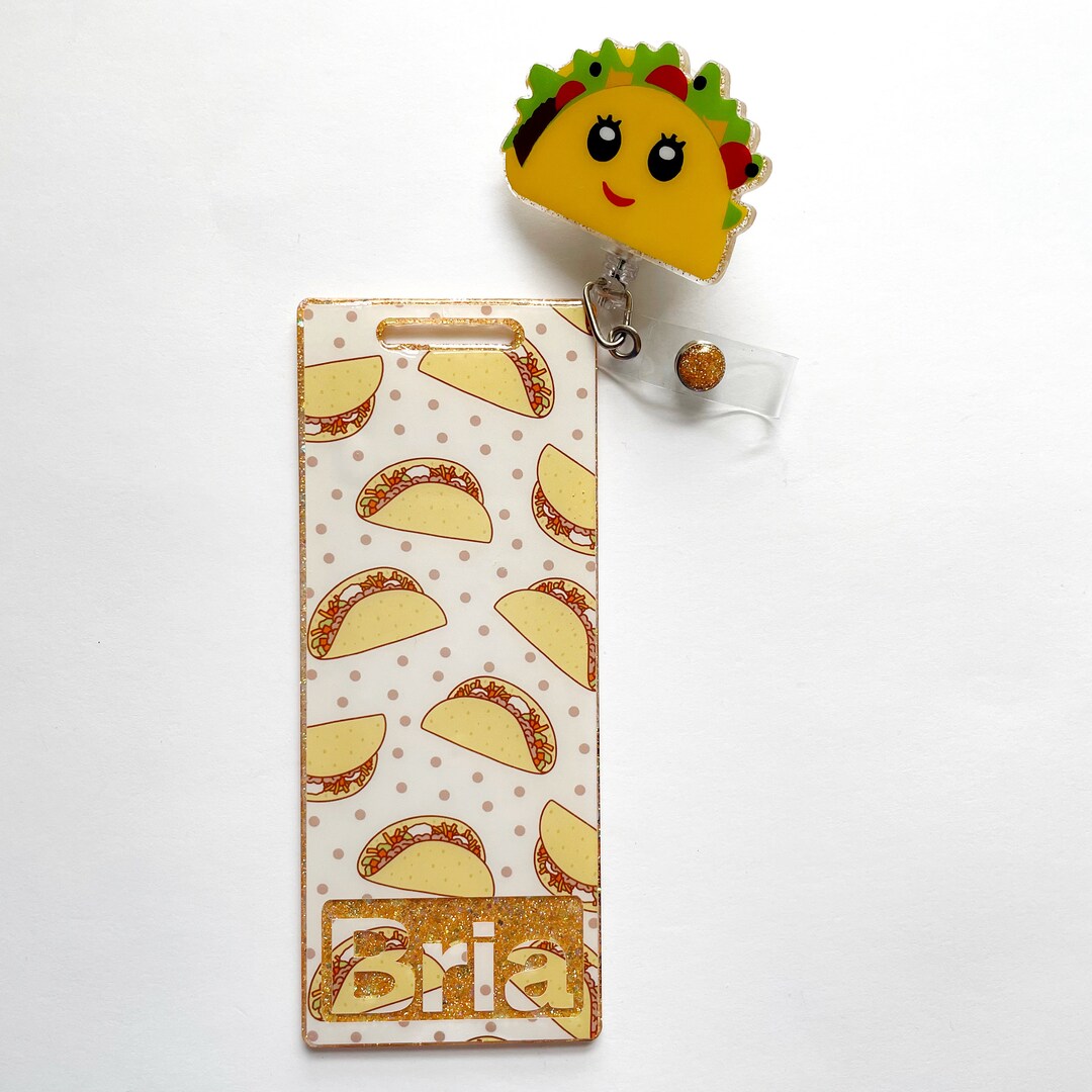 Taco Badge Buddy ONLY Nurse Badge, Doctor, L&D, Healthcare, Nicu, PICU ...