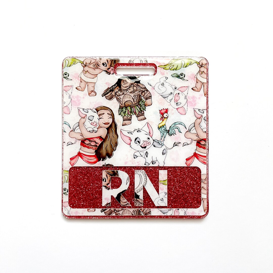 Ocean Princess Badge Buddy NICU Badge Reel, ICU, Pediatric Nurse, PCT ...