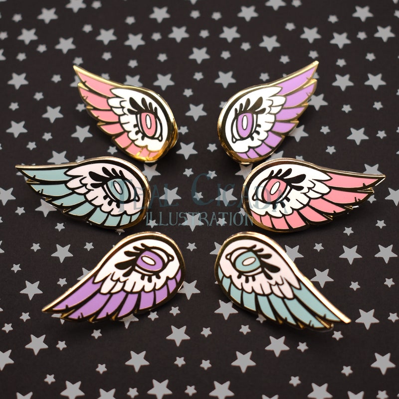 Wing Pins - Etsy