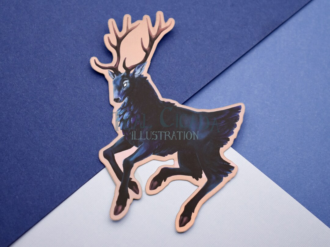 Hannibal Stag Sticker - Etsy
