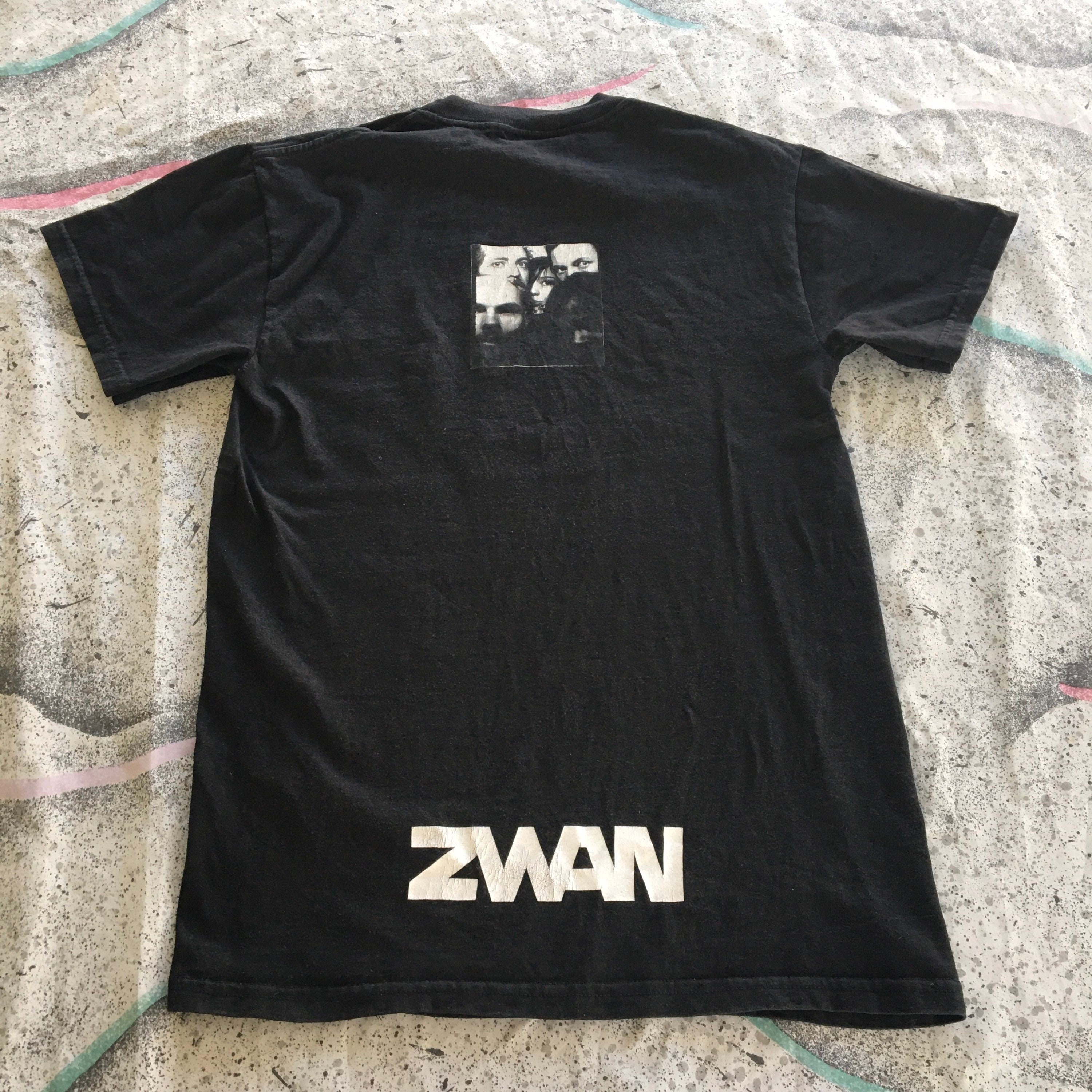 Vintage Zwan Band Shirt Size Small Billy Corgan Color Black - Etsy