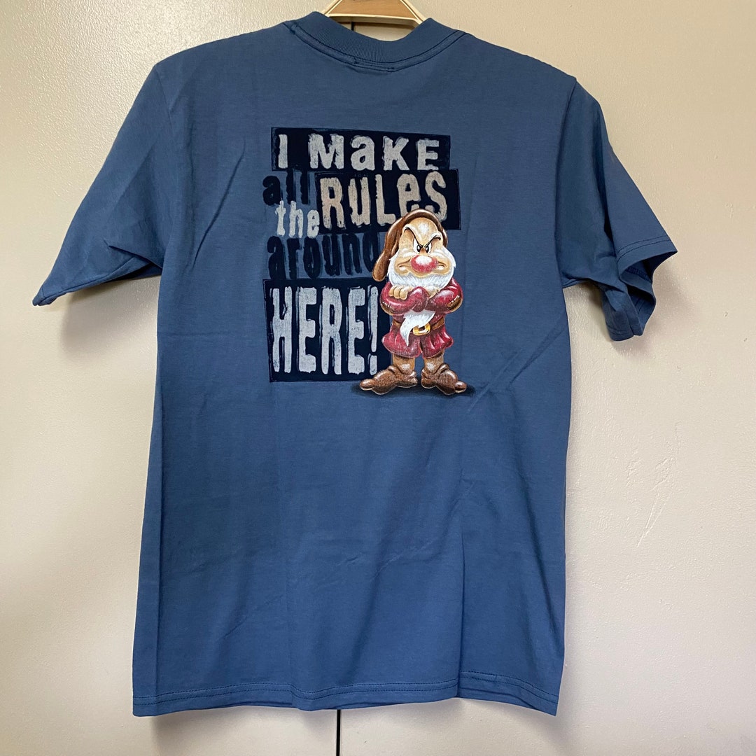 Vintage Disney Grumpy Shirt Snow White and the Seven Dwarfs - Etsy