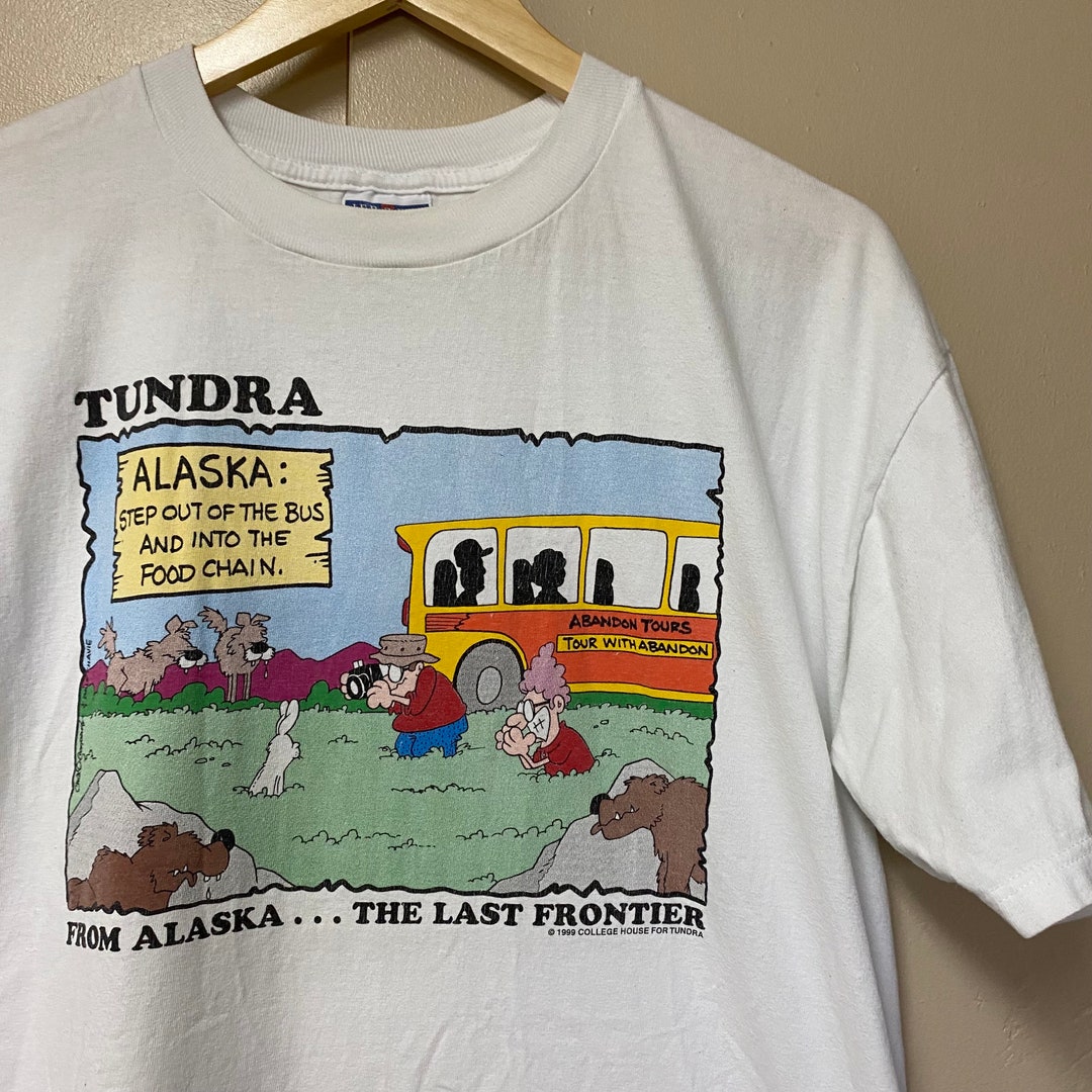Vintage From Alaska the Last Frontier Shirt Size Large Funny Humor Tee ...