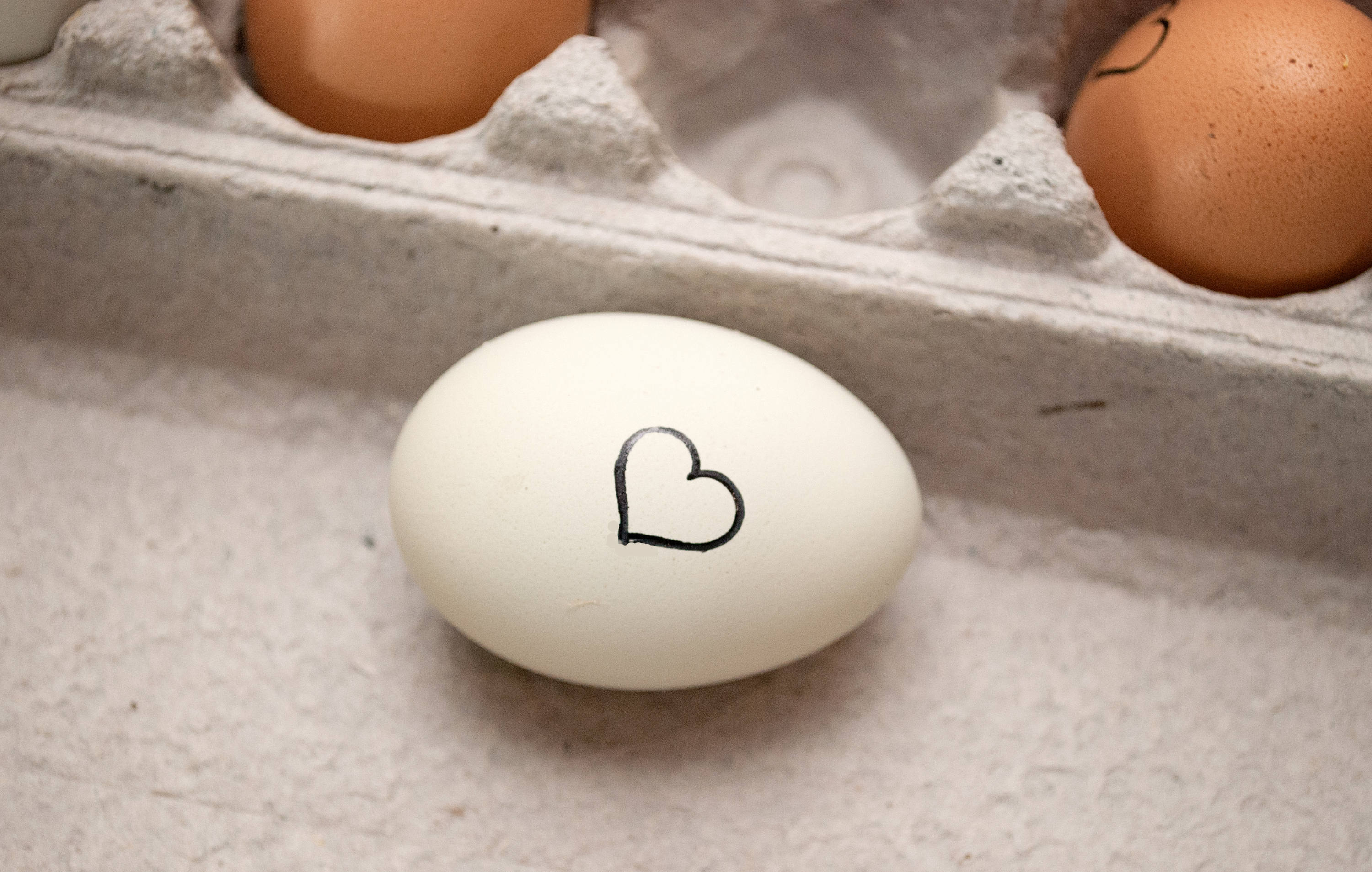 Heart Egg Stamp Chickens Wooden Egg Stamp Heart Stamp - Etsy