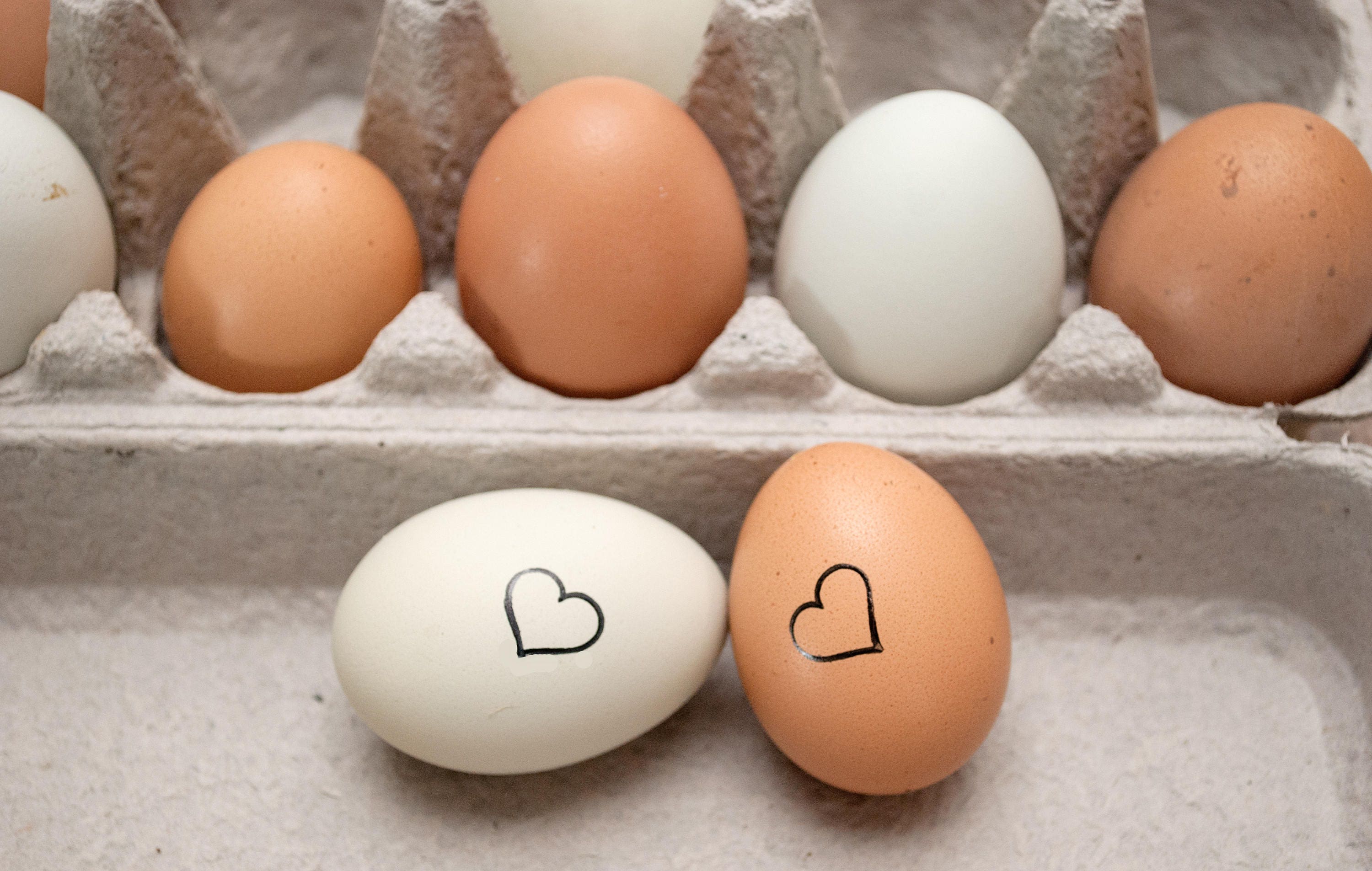 Heart Egg Stamp Chickens Wooden Egg Stamp Heart Stamp - Etsy