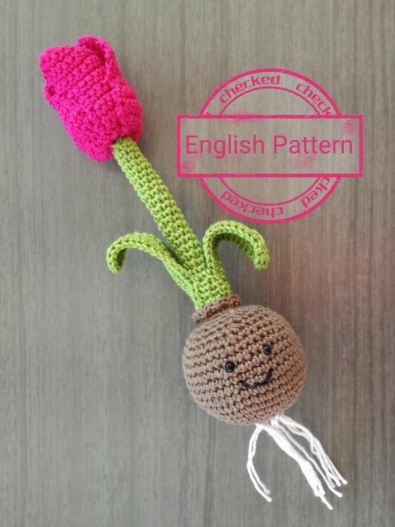 Crochet Pattern Tulip Flower Bulb - Etsy