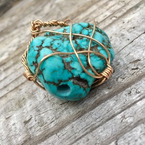 Turquoise Pipe, Pendant Pipe, Pendant Necklace, Turquoise Pendant ...