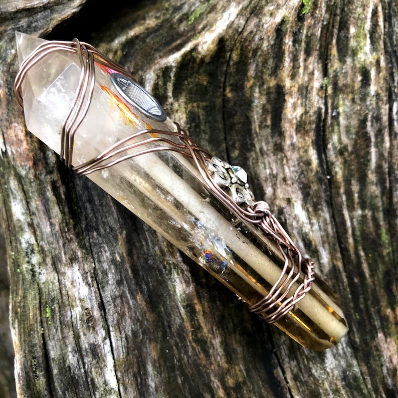 Smoky Quartz Pipe Crystal Pipe Custom Pipe Wire Wrapped - Etsy