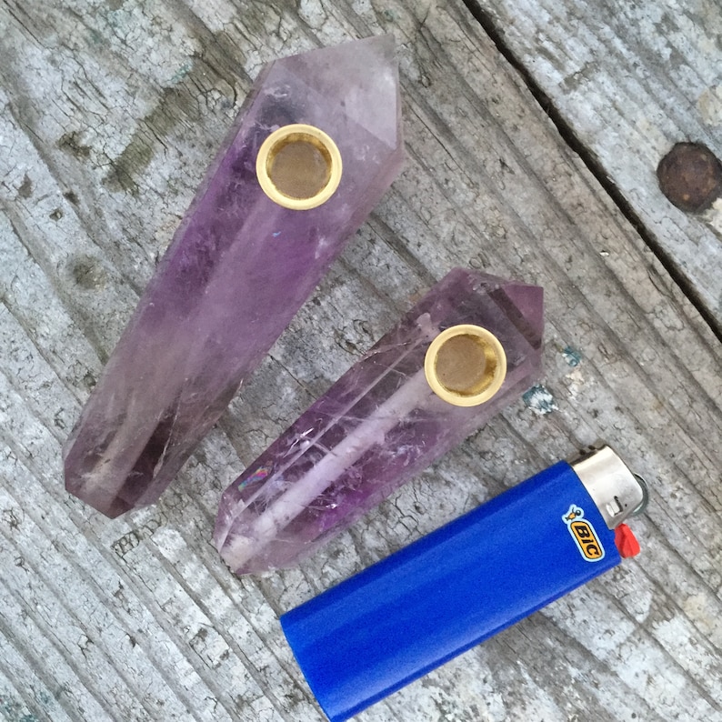 Natural Lavender, Amethyst Pipe, Lavender Terrarium, Gifts for Her ...
