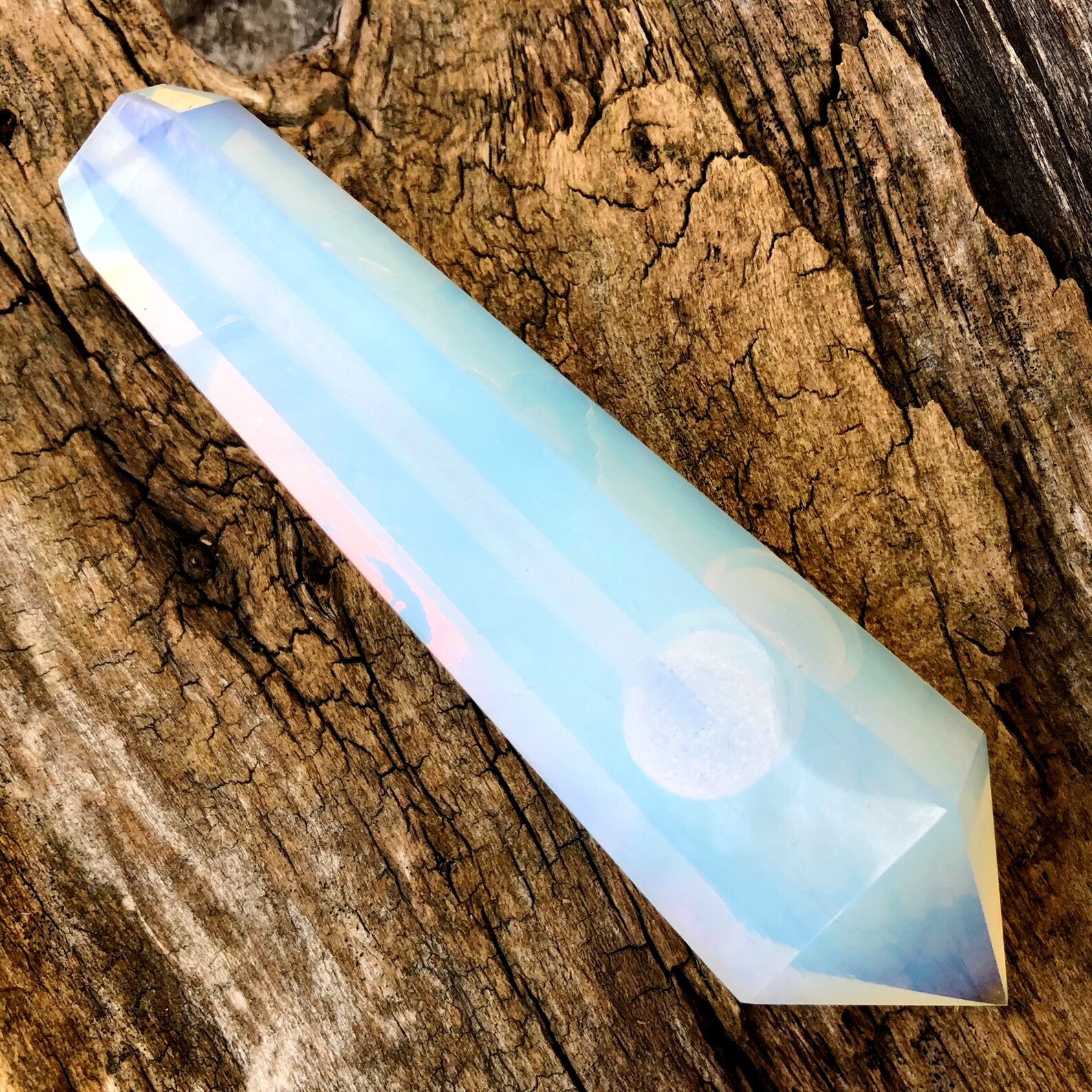 Large Glass Pipe Opal Pipe Agate Pipe Crystal Pipe | Etsy