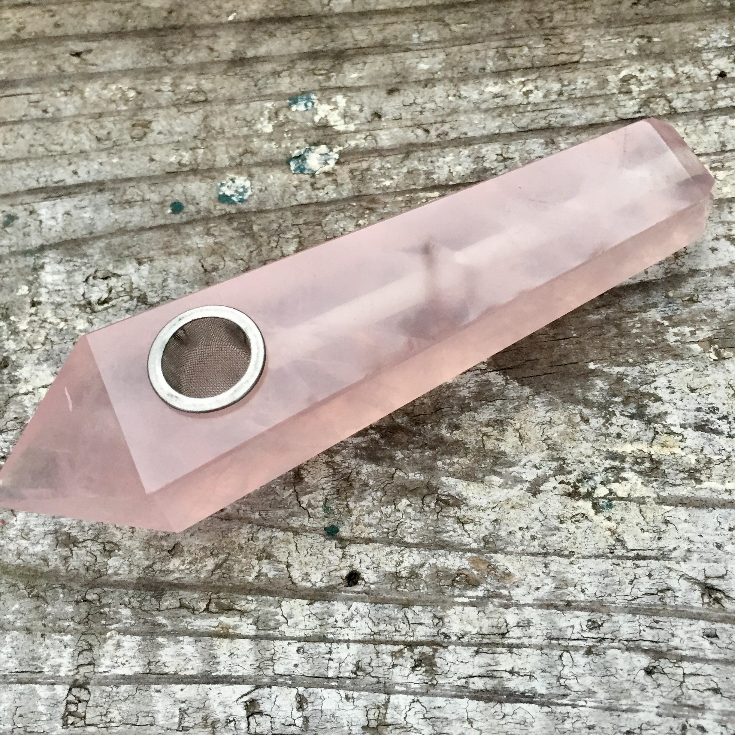 Crystal Pipe Girly Pipe Custom Pipe Wire Wrapped Rose - Etsy Canada