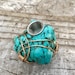 Turquoise Pipe, Pendant Pipe, Pendant Necklace, Turquoise Pendant ...