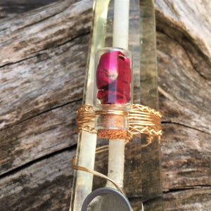 Large Clear Pipe, Rose Quartz, Crystal Pipe, Glass Pipe, Smoking Pipe ...