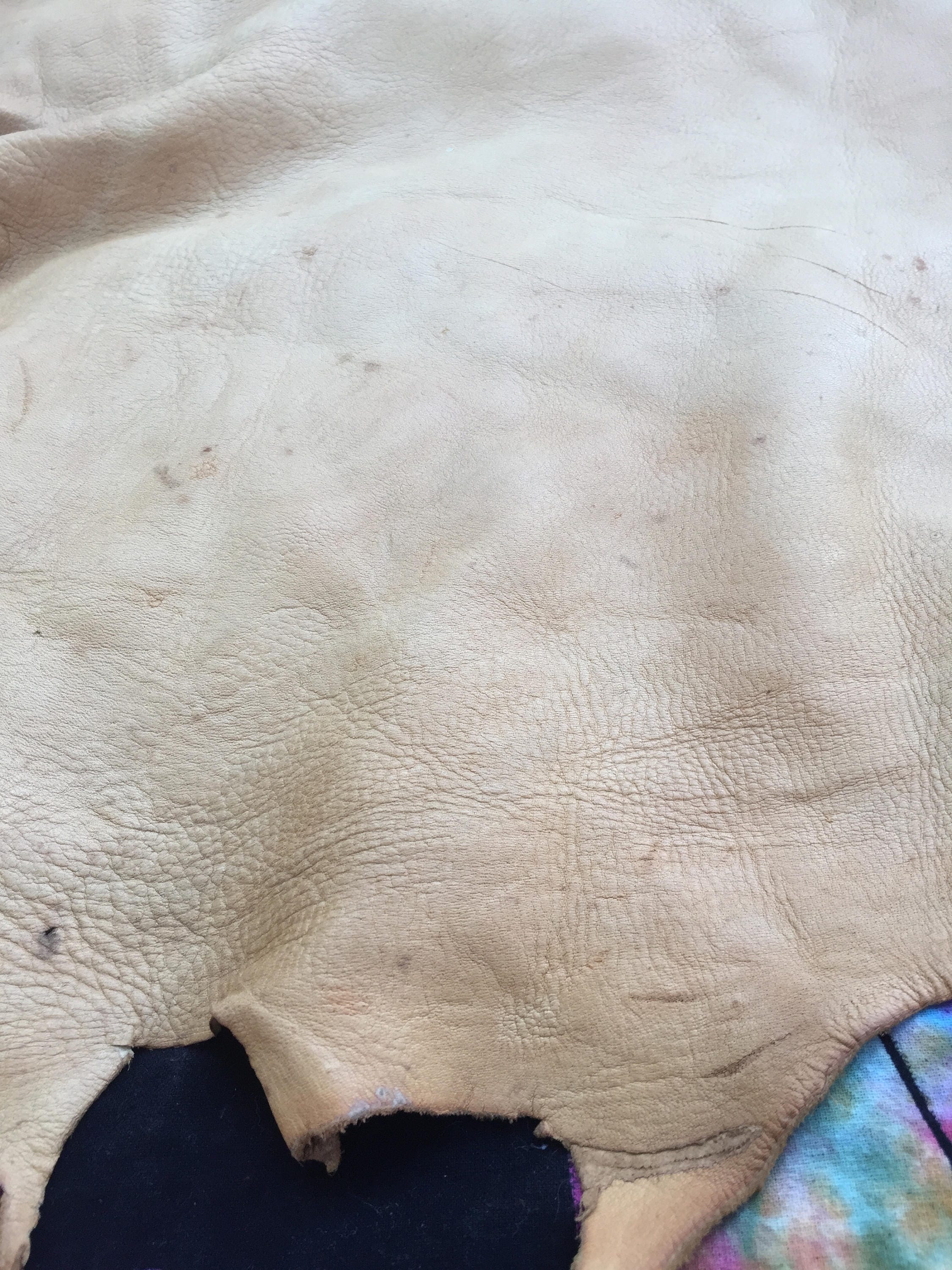 Full Leather Cowhide Vintage Soft/clean Natural Leather - Etsy