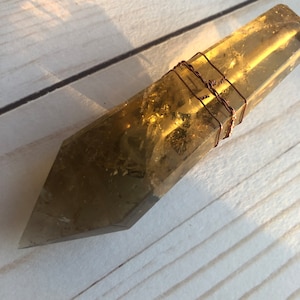 Smoky Crystal Pipe, Smoky Quartz Crystal, Stone Pipe, Gift for Dad ...