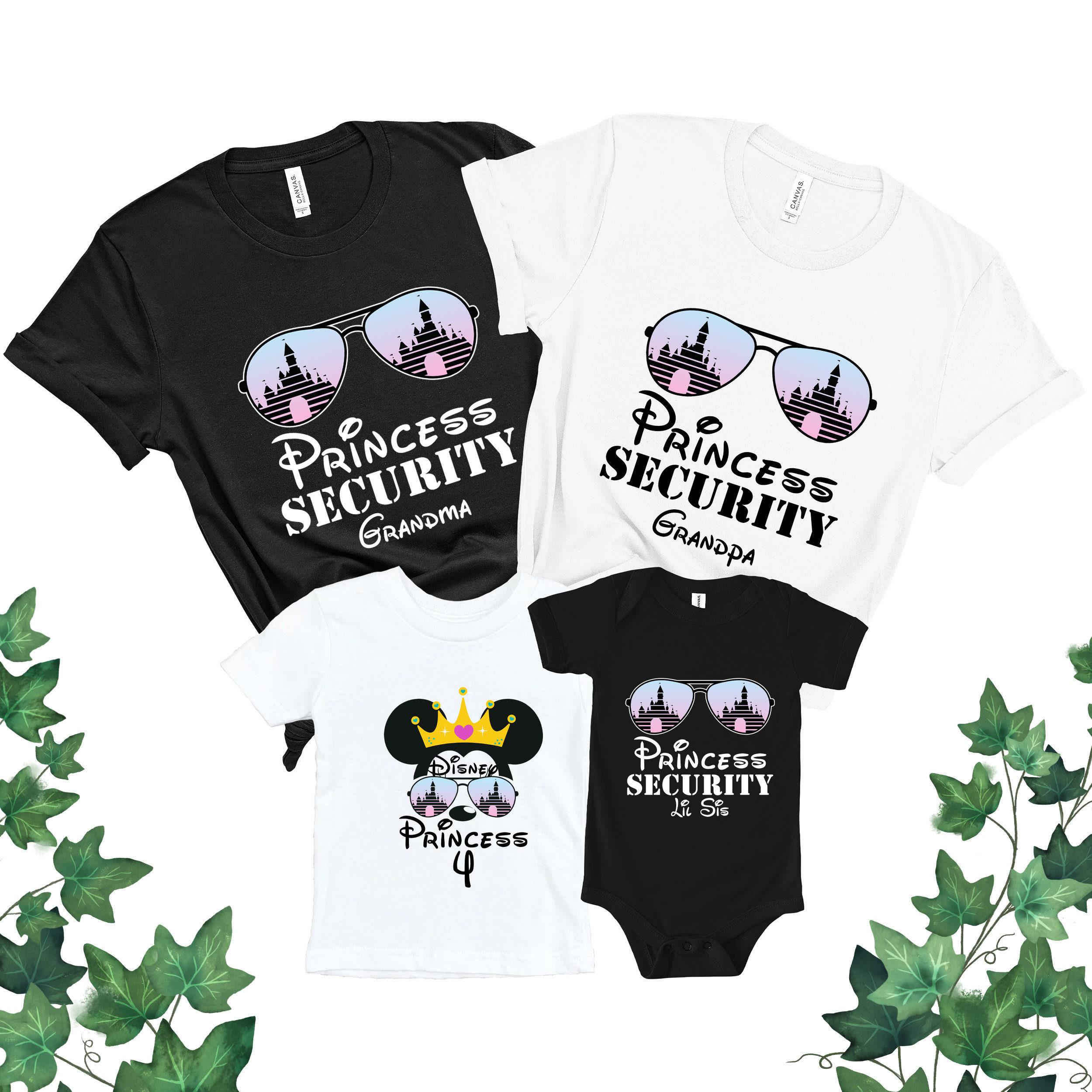 Disney Princess Birthday Shirt, Custom Family Birthday Girl T-shirt ...