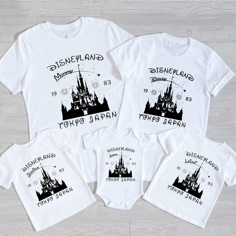 Disneyland Japan Tshirt - Etsy