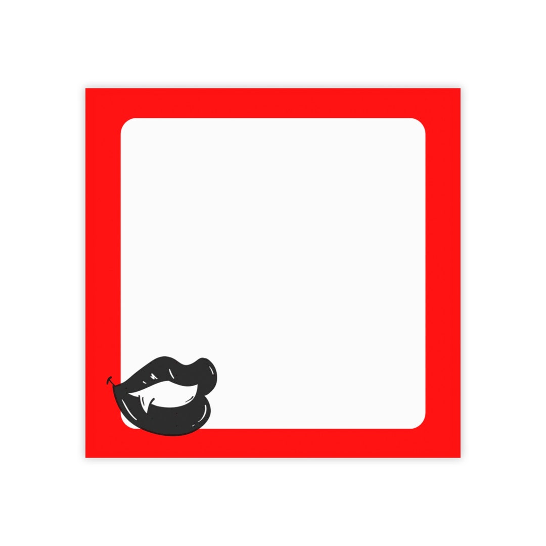 Kiss This Post-it® Note Pads - Etsy