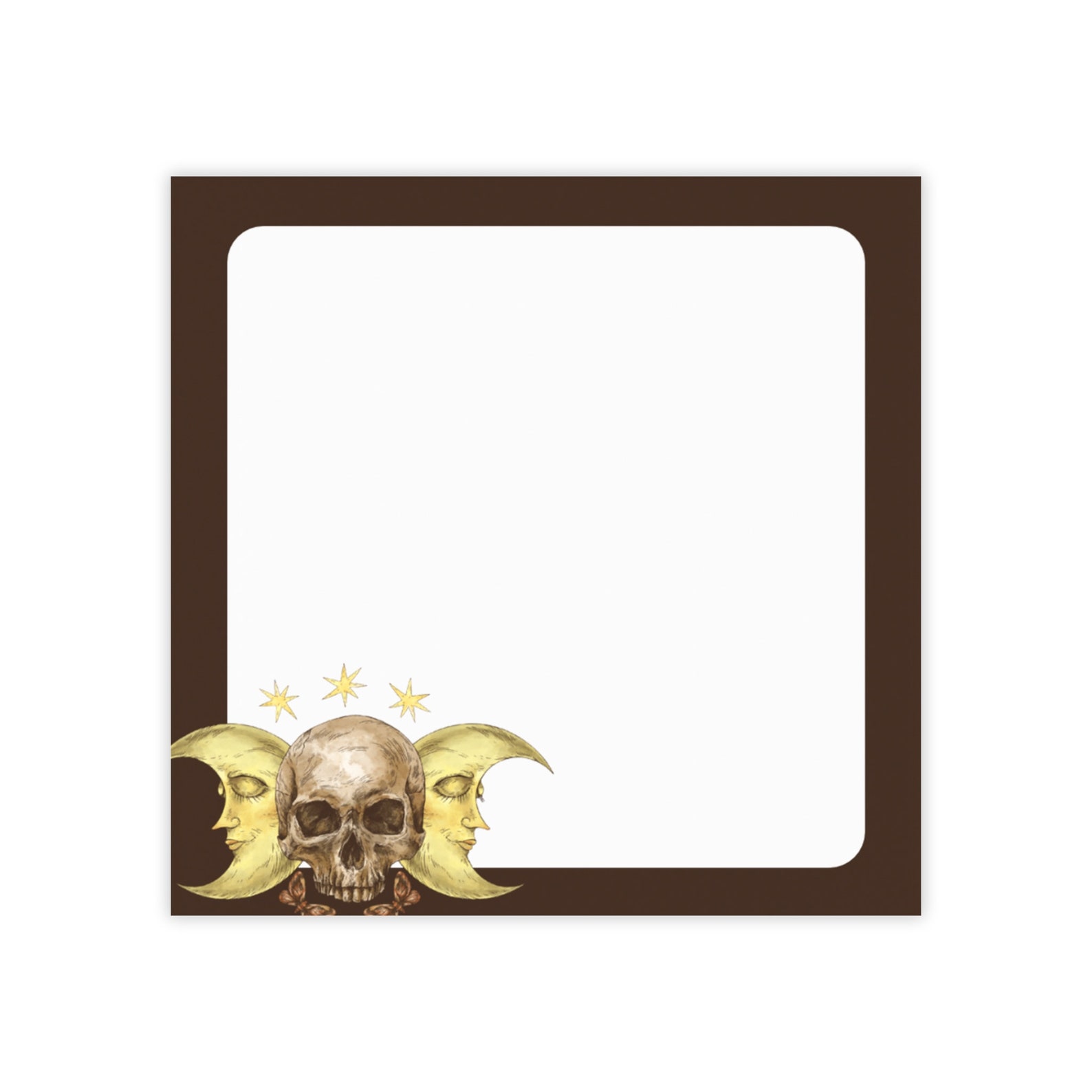 Skull Post-it® Note Pads - Etsy