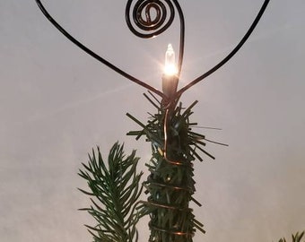 Heart Tree Topper - Etsy