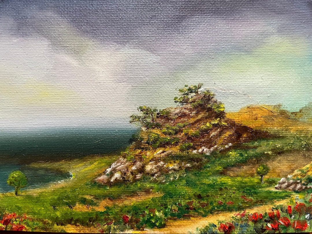 Landscape Painting, Small Landscape Painting Oil Painting Landscape Art ...