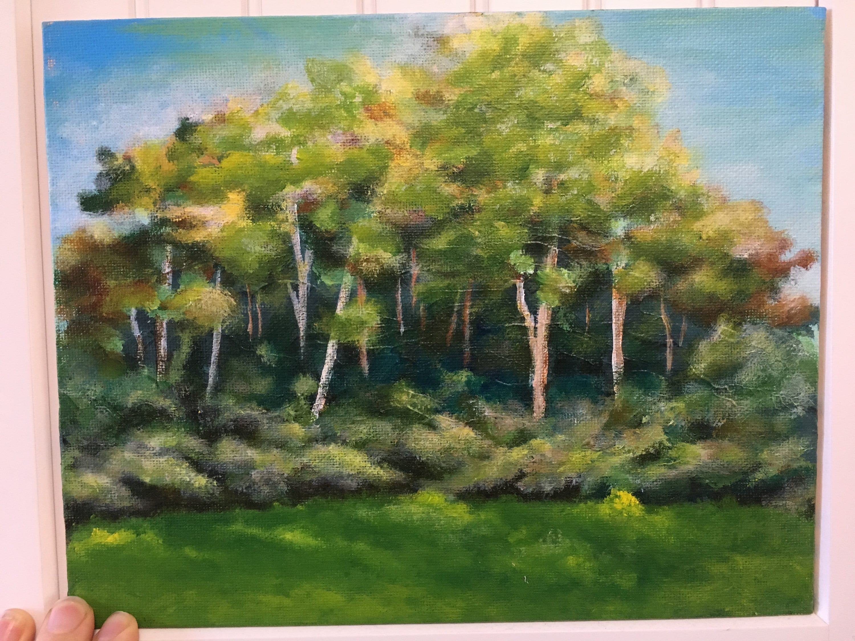 Landscape Painting, Forest Landscape, Forest Painting, Landscape ...