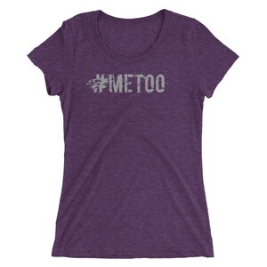 Me Too #metoo Ladies' Short Sleeve T-shirt - Etsy
