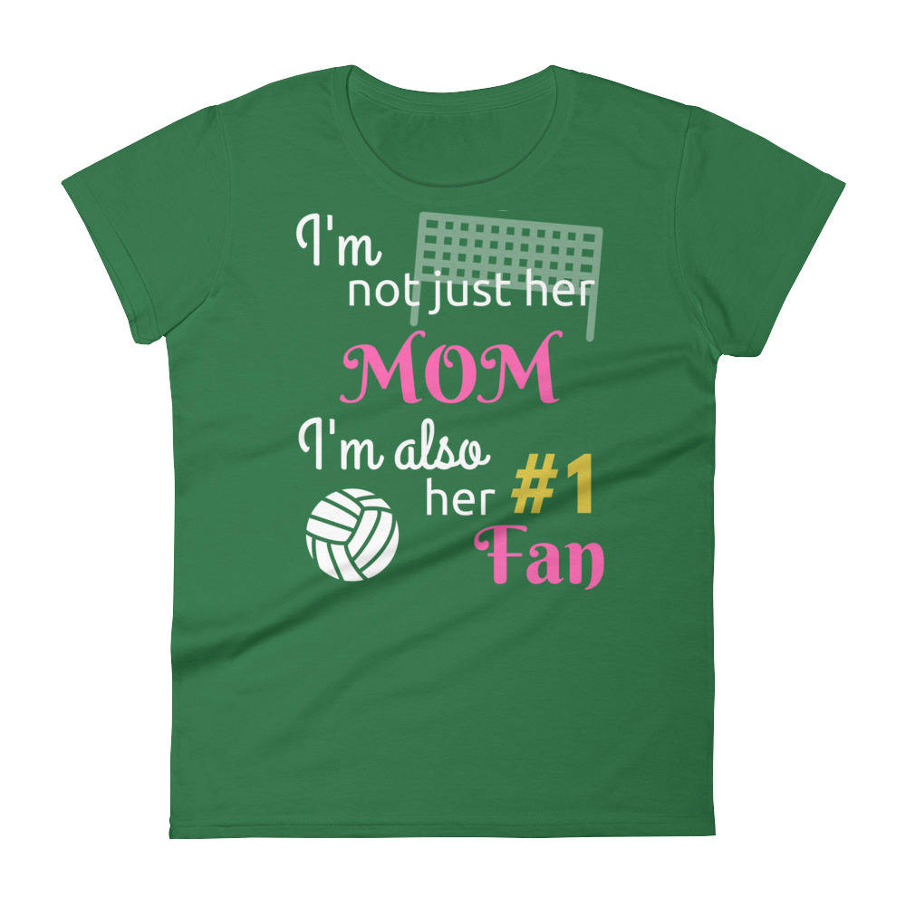 Mom Volleyball Fan I'm Not Just Her Mom but Her 1 Fan - Etsy