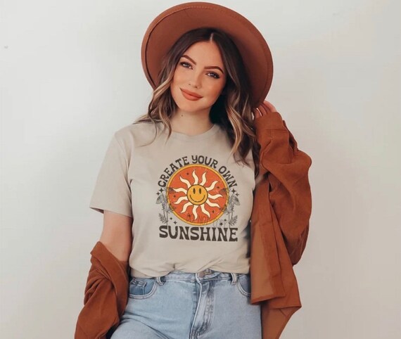 Create Your Own Sunshine Hippie Design Retro Sunshine - Etsy